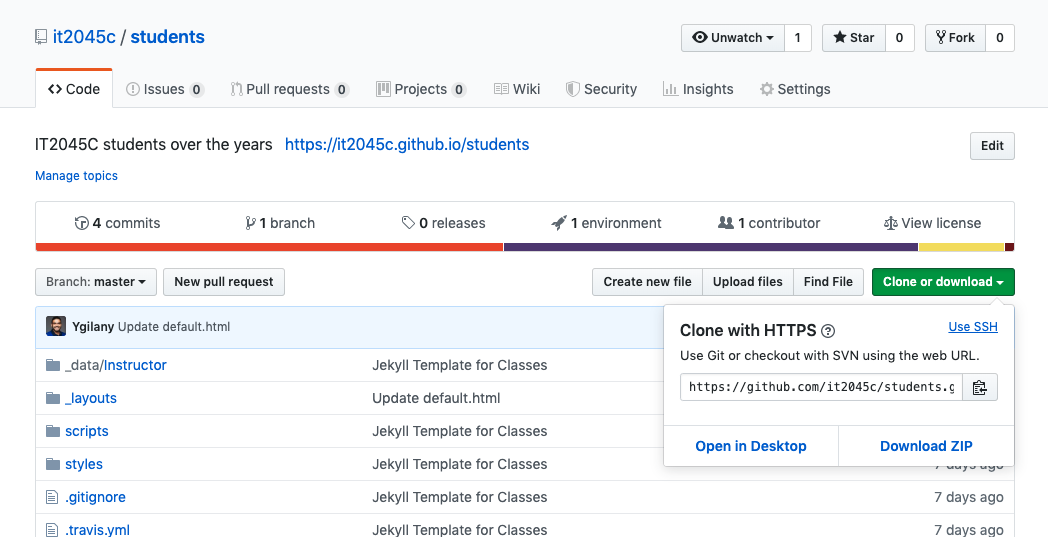 1. Submitting Pull Requests - IT2045C - Yahya Gilany